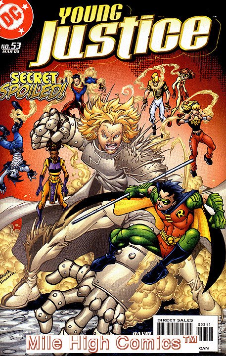 YOUNG JUSTICE (1998 Series) (DC) #53 Very Good Comics Book | Comic ...