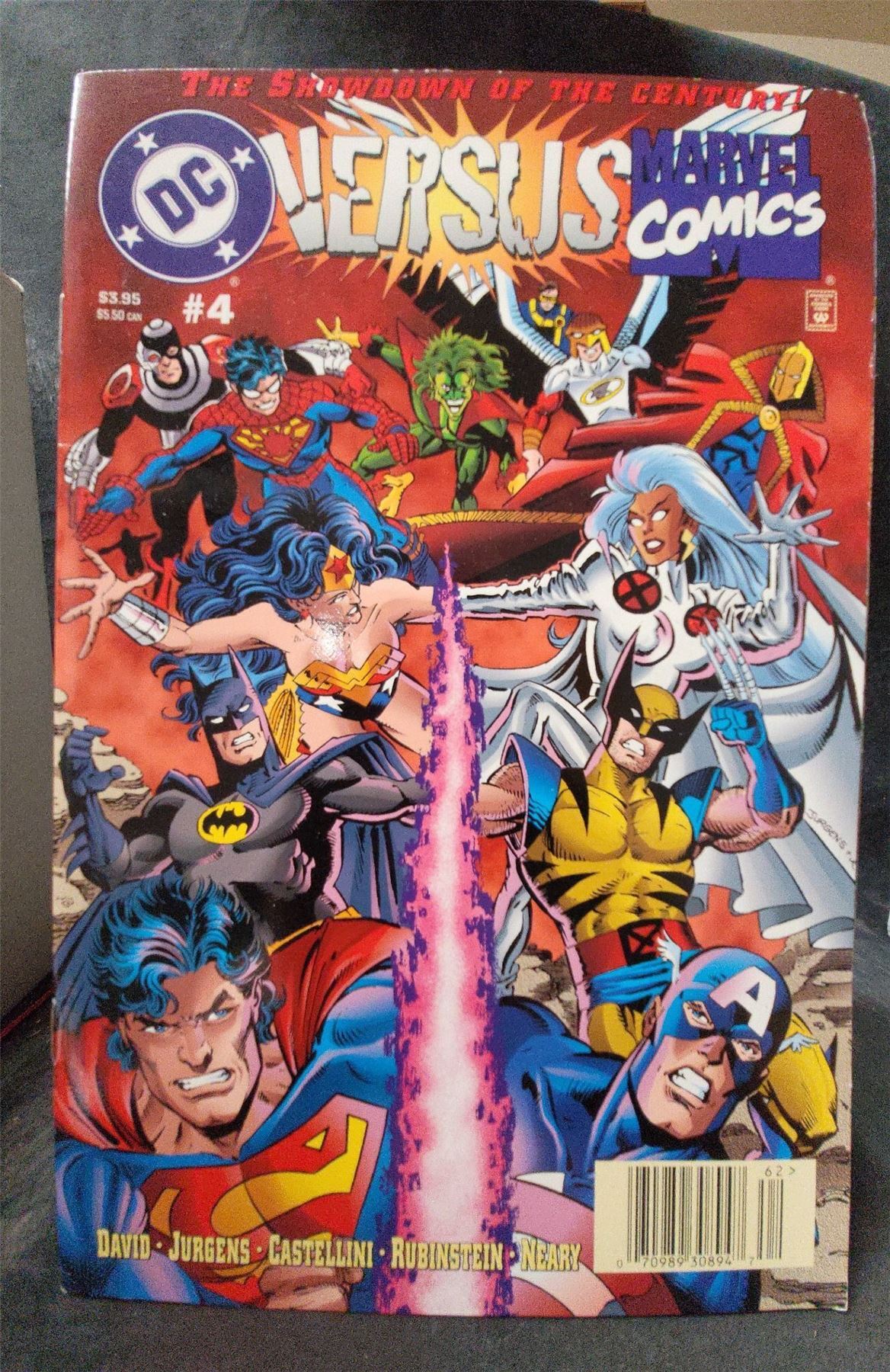 DC Versus Marvel/Marvel Versus DC #4 1996 DC Comics Comic Book | Comic ...
