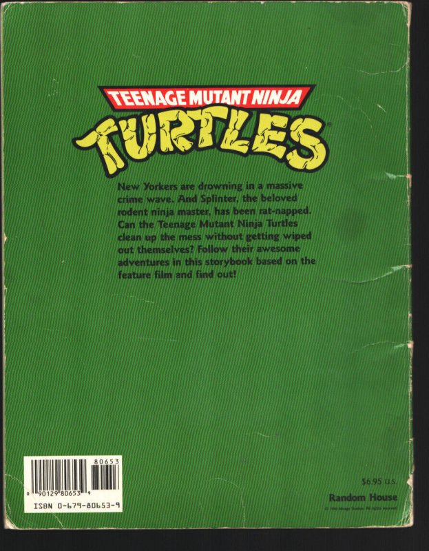 Teenage Mutant Ninja Turtles 1990-Random House-The Storybook Based on ...