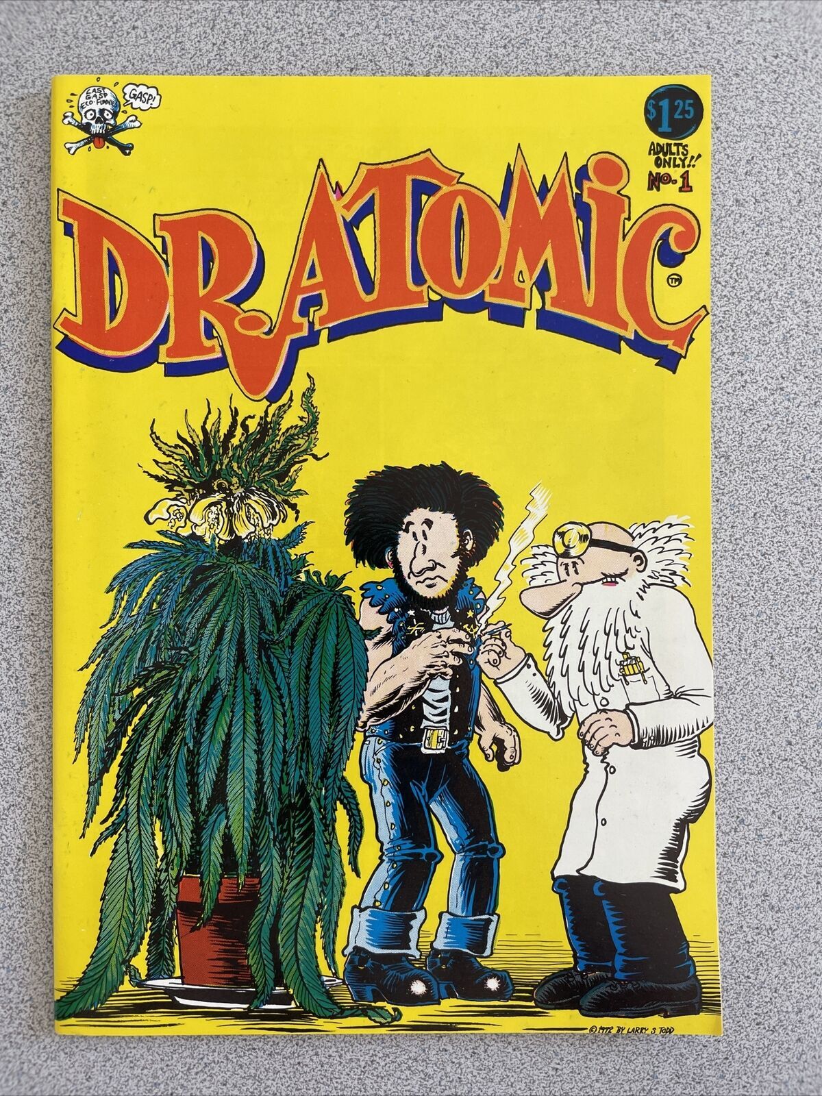 Dr. Atomic #1 5th Print 1972 Last Gasp Underground Comix | Comic Books ...