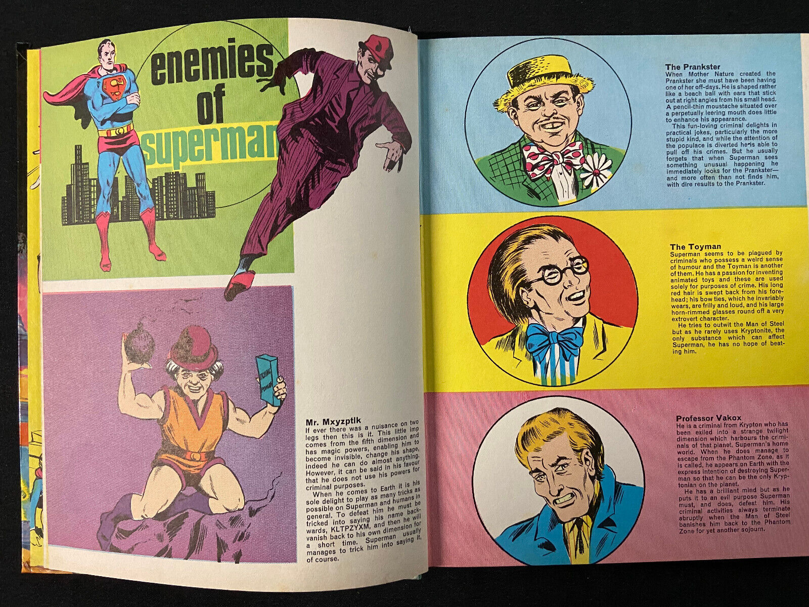 Superman Hardcover Storybook Annual 1969 F/VF | Comic Books - Modern ...