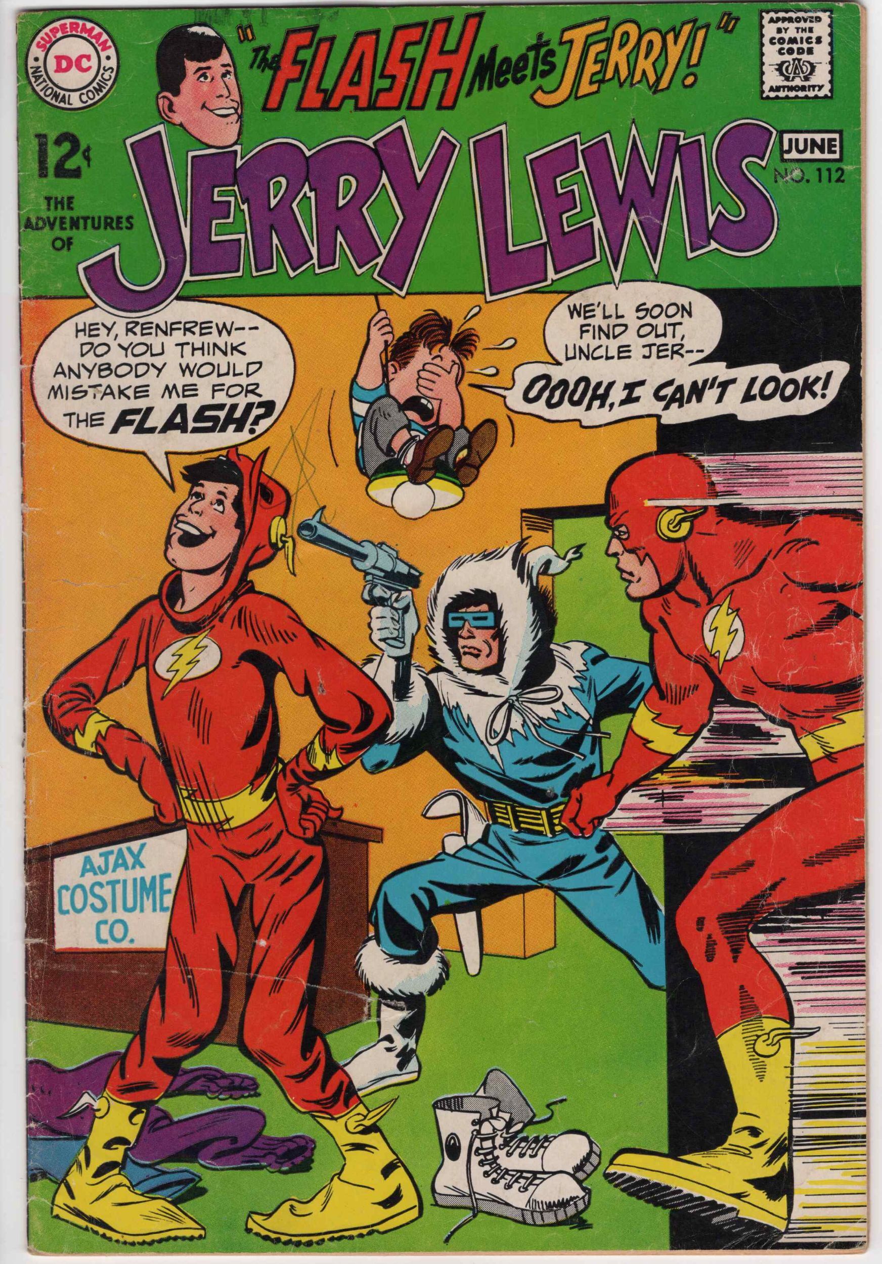 Adventures of Jerry Lewis #112 (1969) | Comic Books - Silver Age, DC ...