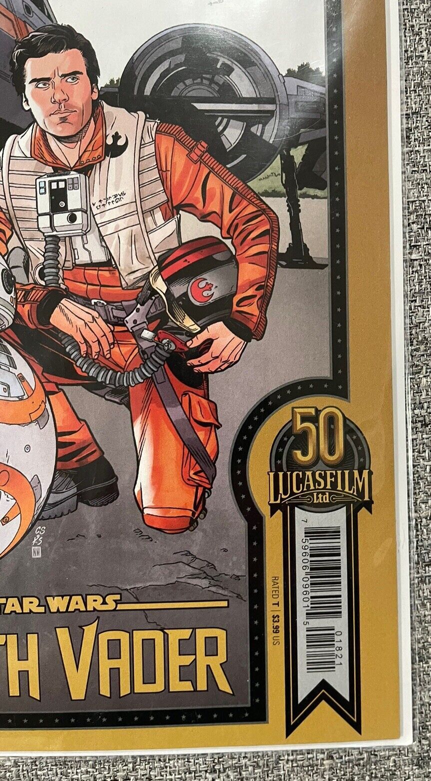 Star Wars: Darth Vader #14C & #18C Variant 50th Anniversary Marvel ...