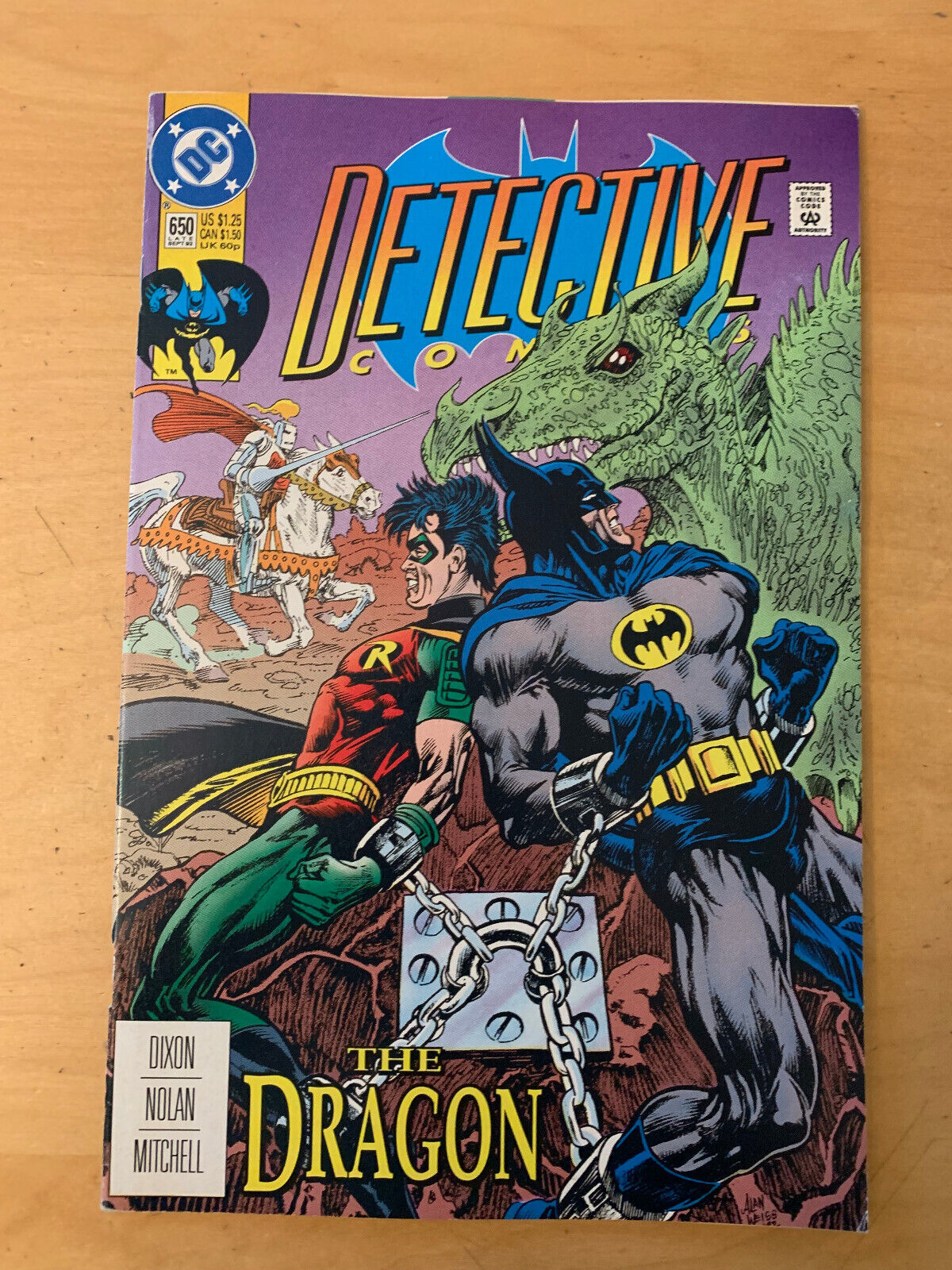 Detective Comics 650, SEE Pics for Grade, 1st Print, the Dragon | Comic ...