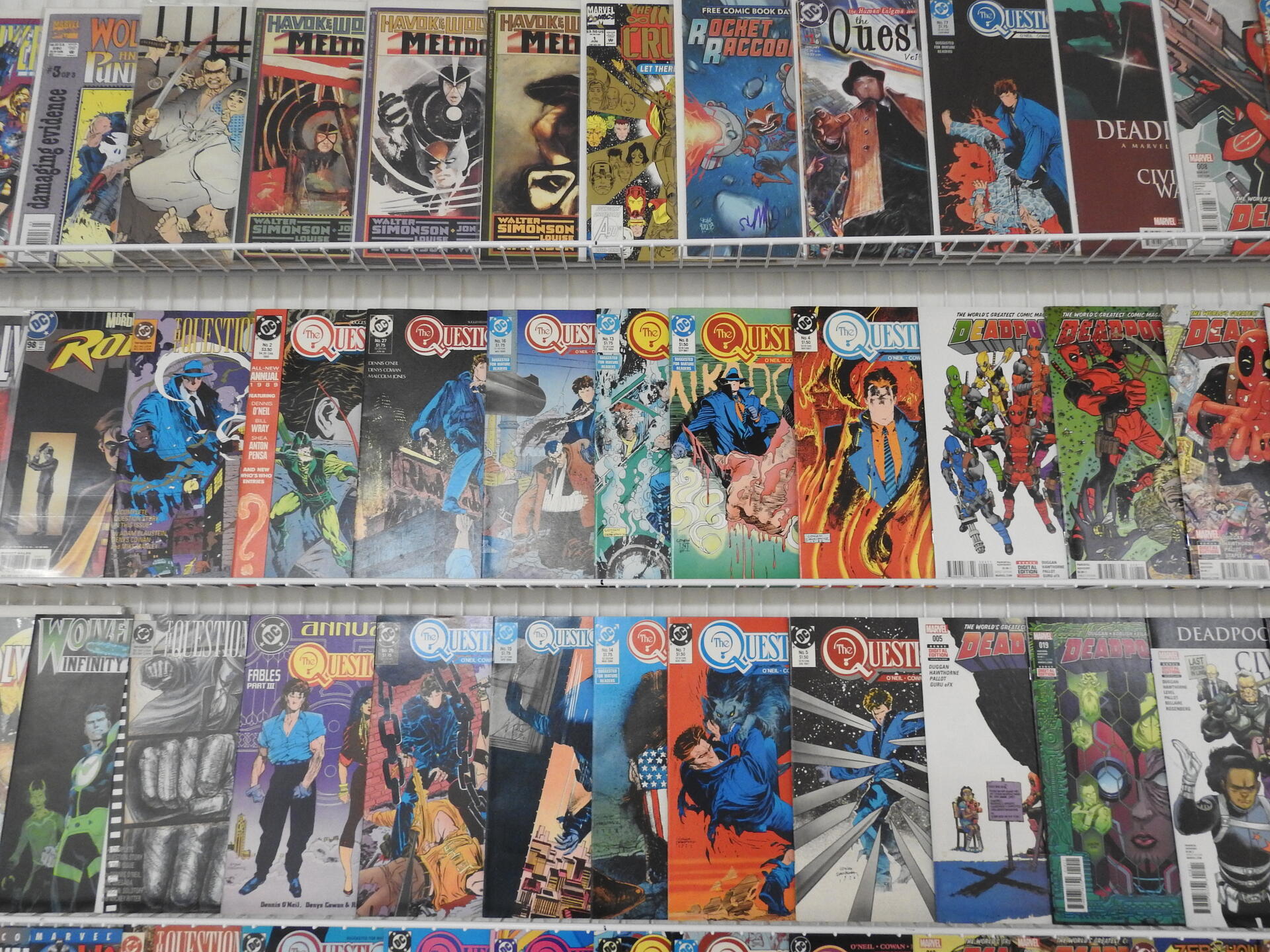 Huge Lot of 180+ Comics W/ Wolverine, Deadpool, Robin ANV. VF Condition ...