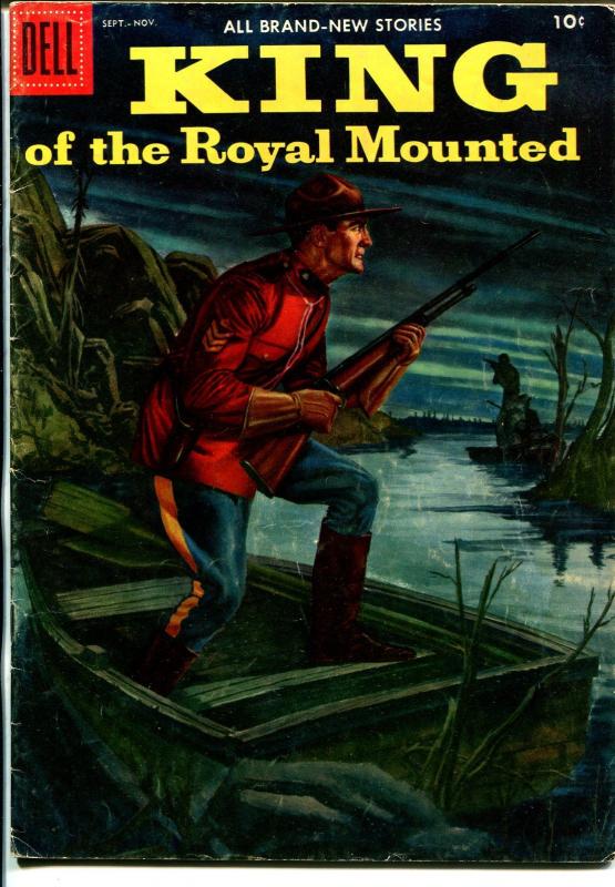 King of The Royal Mounted #22 1956-Dell-Zane Grey-RCMP stories-VG ...