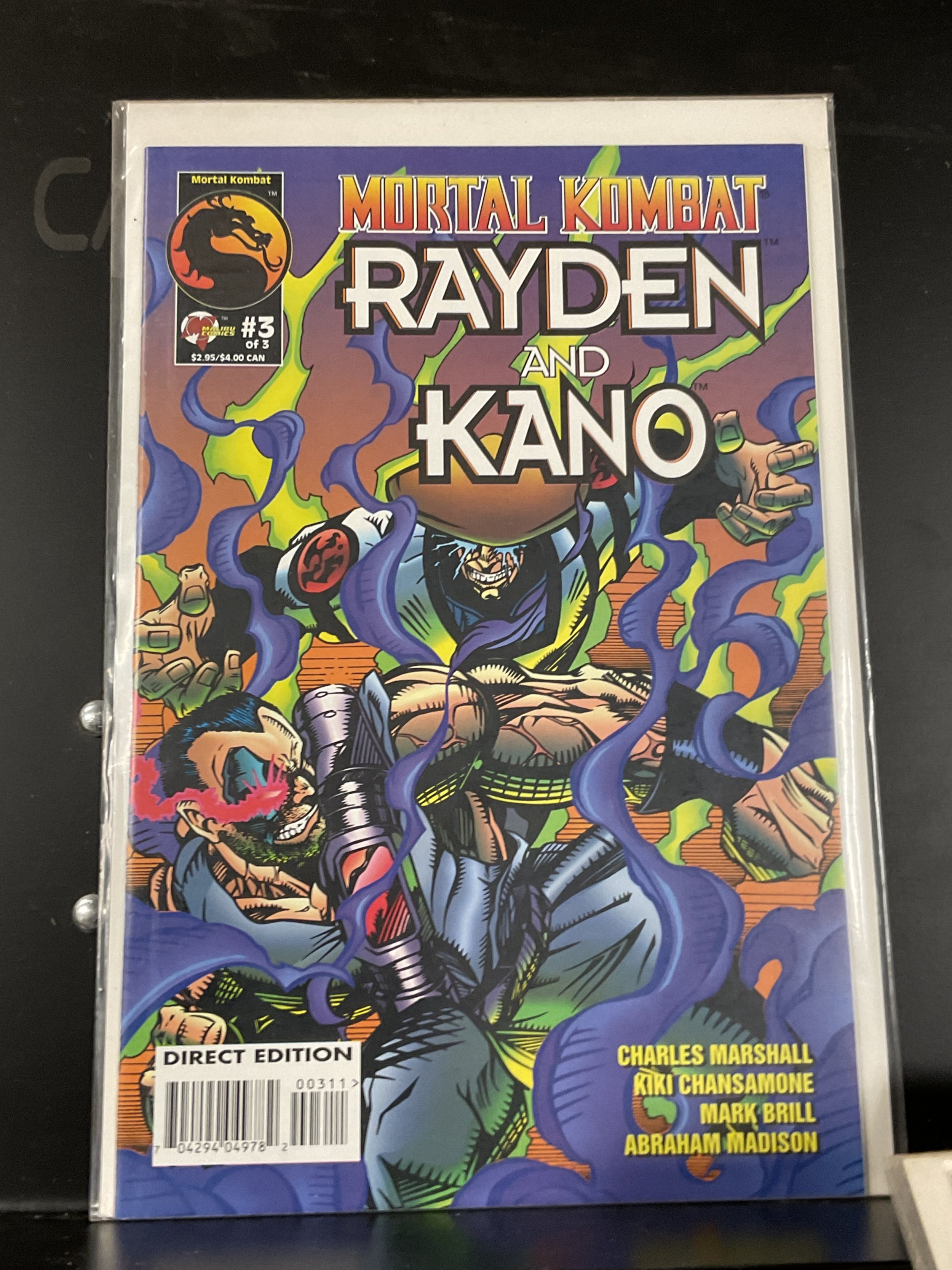 Mortal Kombat: Rayden & Kano #3 (1995) | Comic Books - Modern Age ...