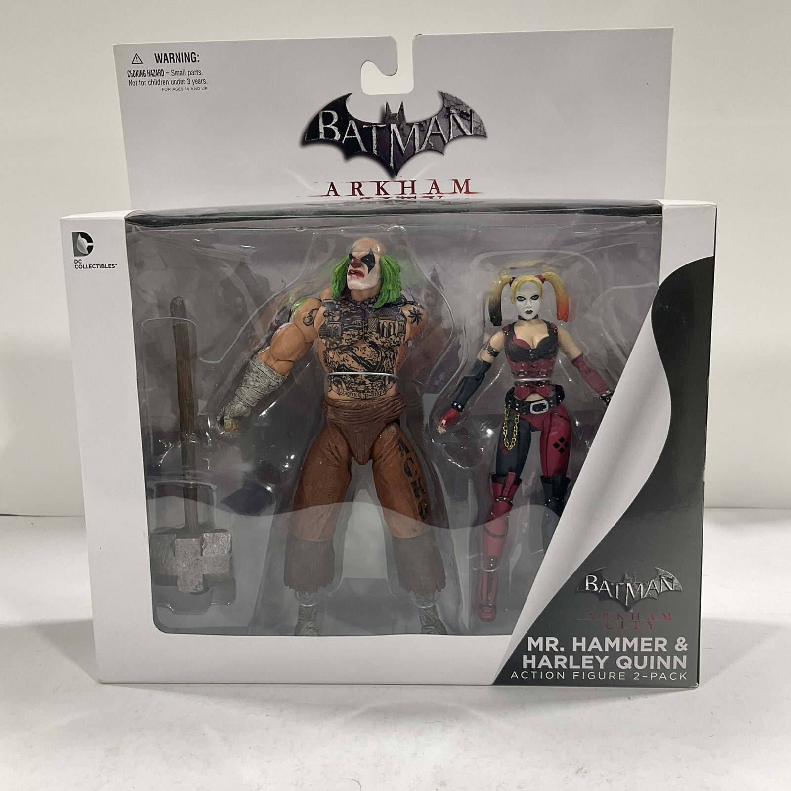 DC Collectibles Batman Arkham City 2-Packs: Mr Hammer & Harley Quinn ...