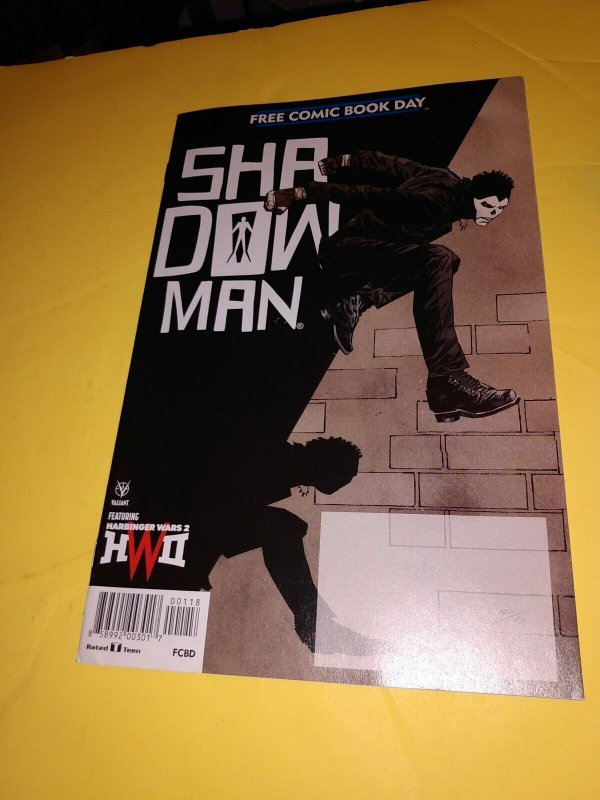 2018 Shadowman 1 FCBD free comic book day Valiant VF-NM | Comic Books ...