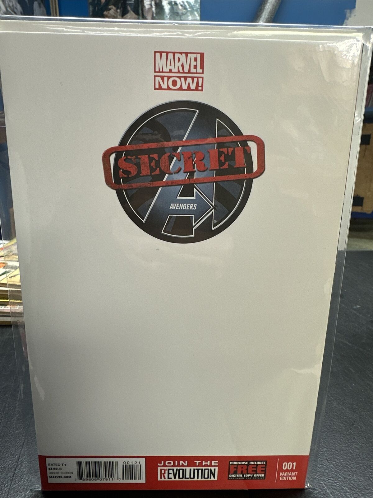 Blank SECRET AVENGERS #1 Variant NM Iron Man Thor Spidey Marvel ...