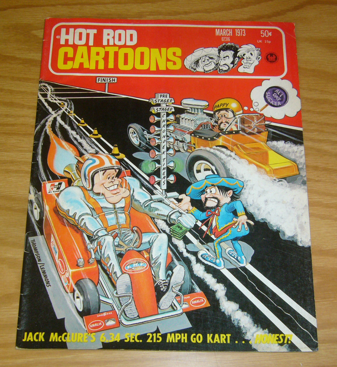 Hot Rod Cartoons #51 FN march 1973 - car toons magazine - hotrod humor ...