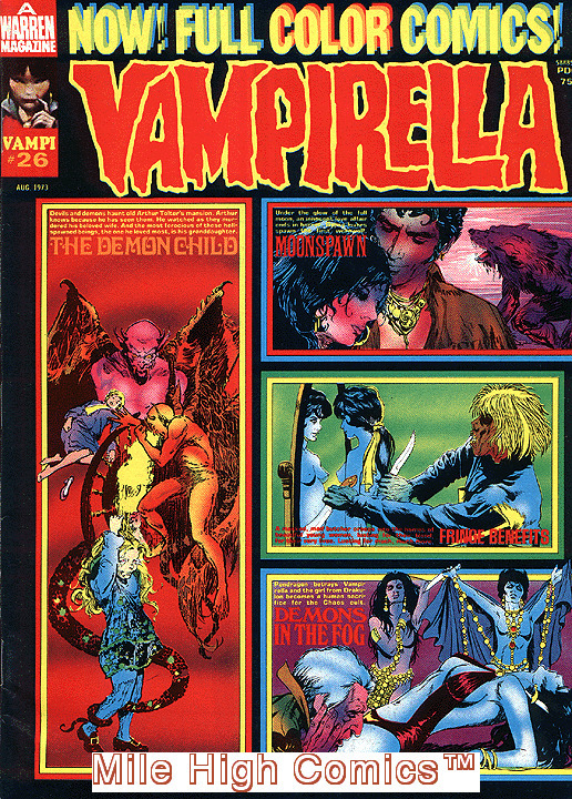 VAMPIRELLA (MAGAZINE) (1969 Series) #26 Very Fine | Comic Books ...