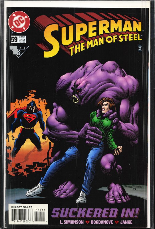 Superman: The Man of Steel #59 (1996) Superman | Comic Books - Modern ...