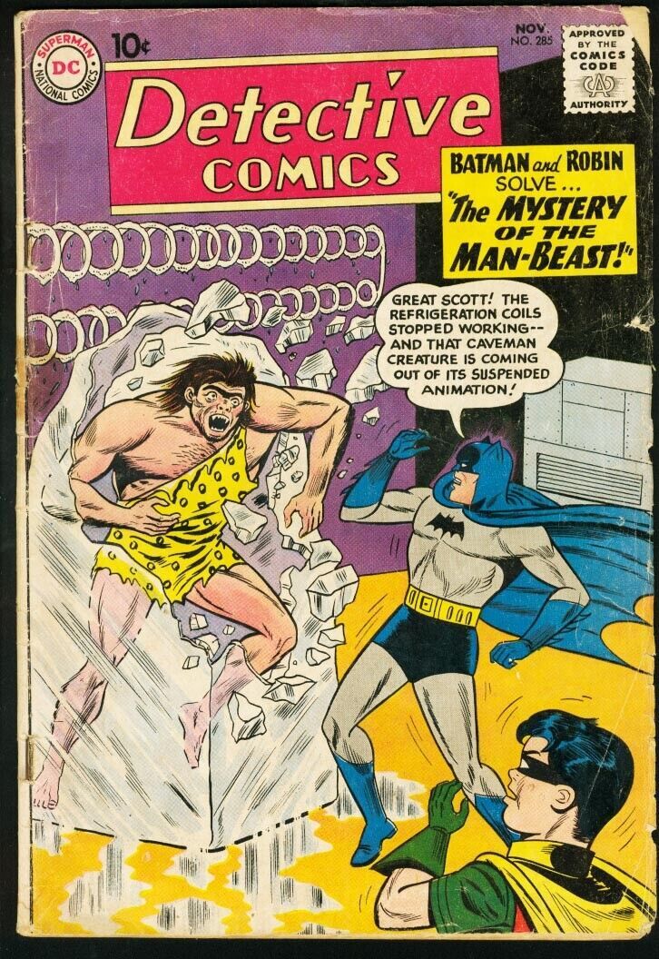 Detective--#285--1960--COMIC BOOK--DC--VG- | Comic Books - Silver Age ...