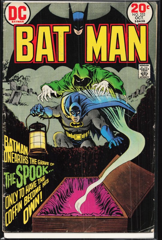 Batman #252 (1973) Batman | Comic Books - Bronze Age, DC Comics, Batman ...