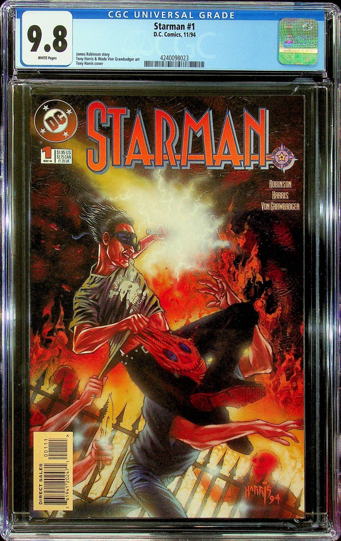 Starman #1 (1994) - CGC 9.8 - Cert#4240098023 | Comic Books - Modern ...