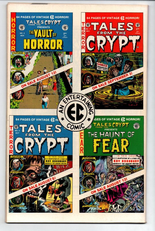 Tales from the Crypt Vault of Horror #2 - Wood - Horror - EC Reprint ...