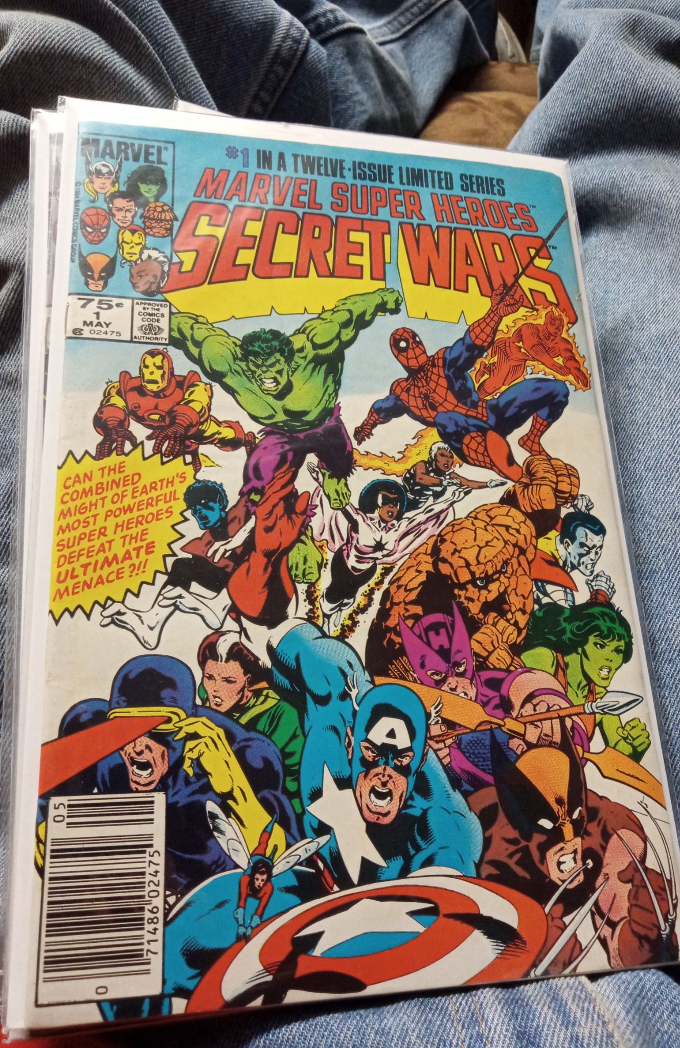 Marvel Super Heroes Secret Wars #1 Dollar Cover (1984) | Comic Books ...