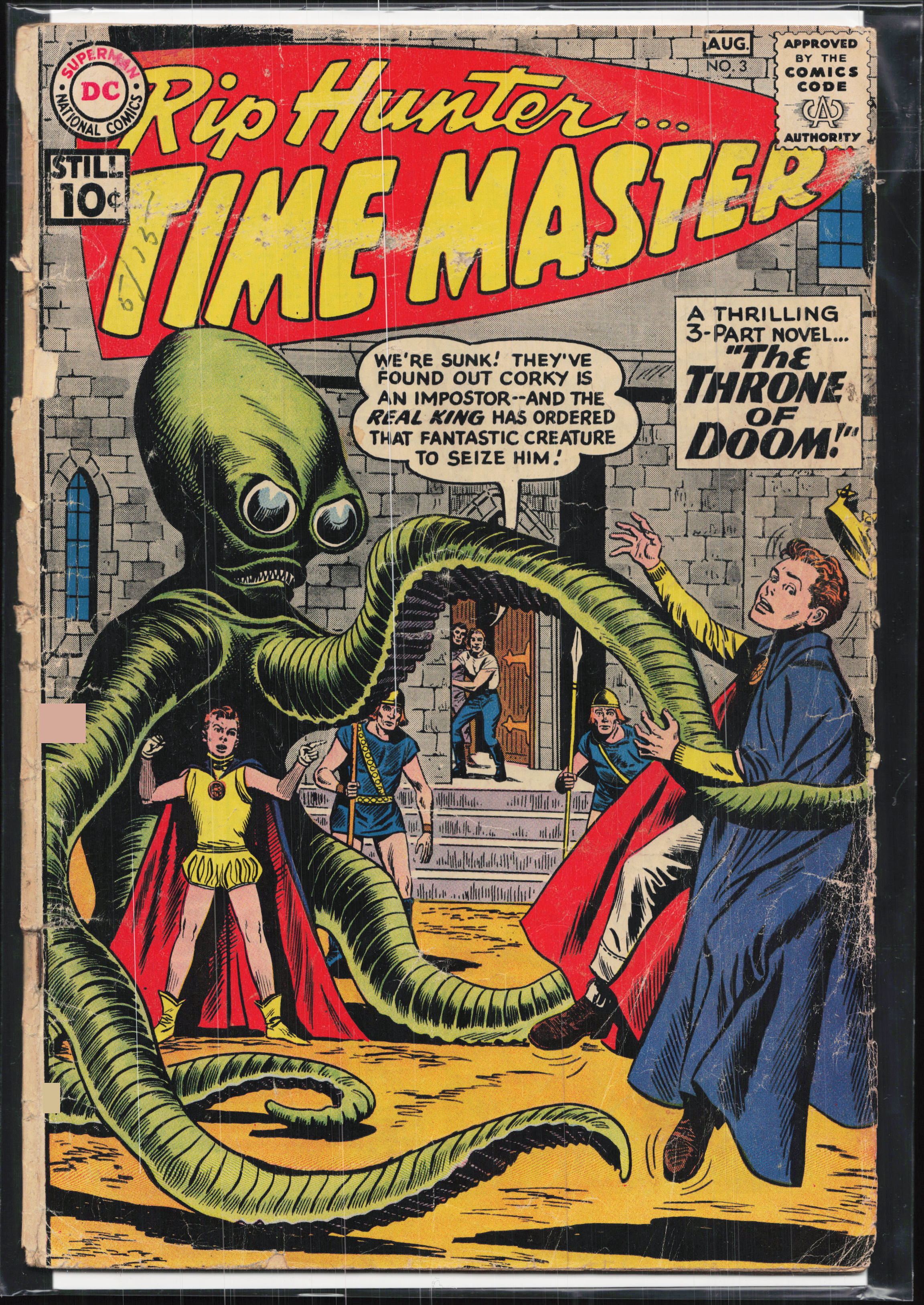 Rip Hunter ... Time Master #3 (1961) Rip Hunter... Time Master | Comic ...