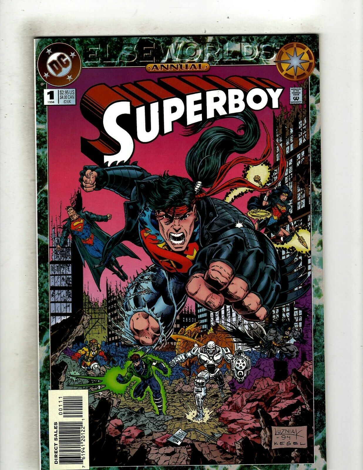 Red Lantern Superboy