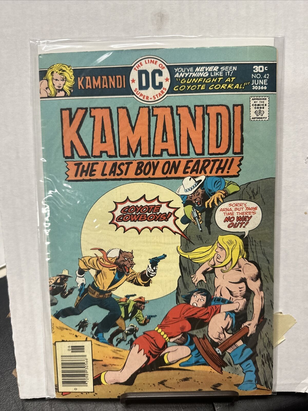 KAMANDI THE LAST BOY ON EARTH #42 Chic Stone A, DC Comics 1976 | Comic ...