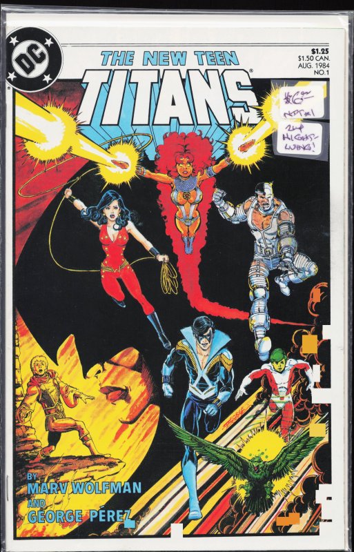 The New Teen Titans #1 (1984) Teen Titans | Comic Books - Copper Age ...