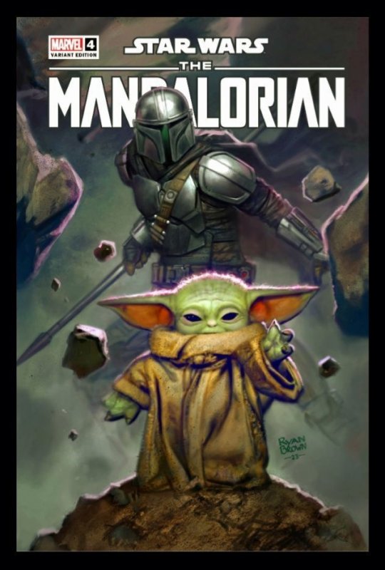 Star Wars the Mandalorian Season 2 #4 WoW KEY Grogu Manifest Jedi Power ...