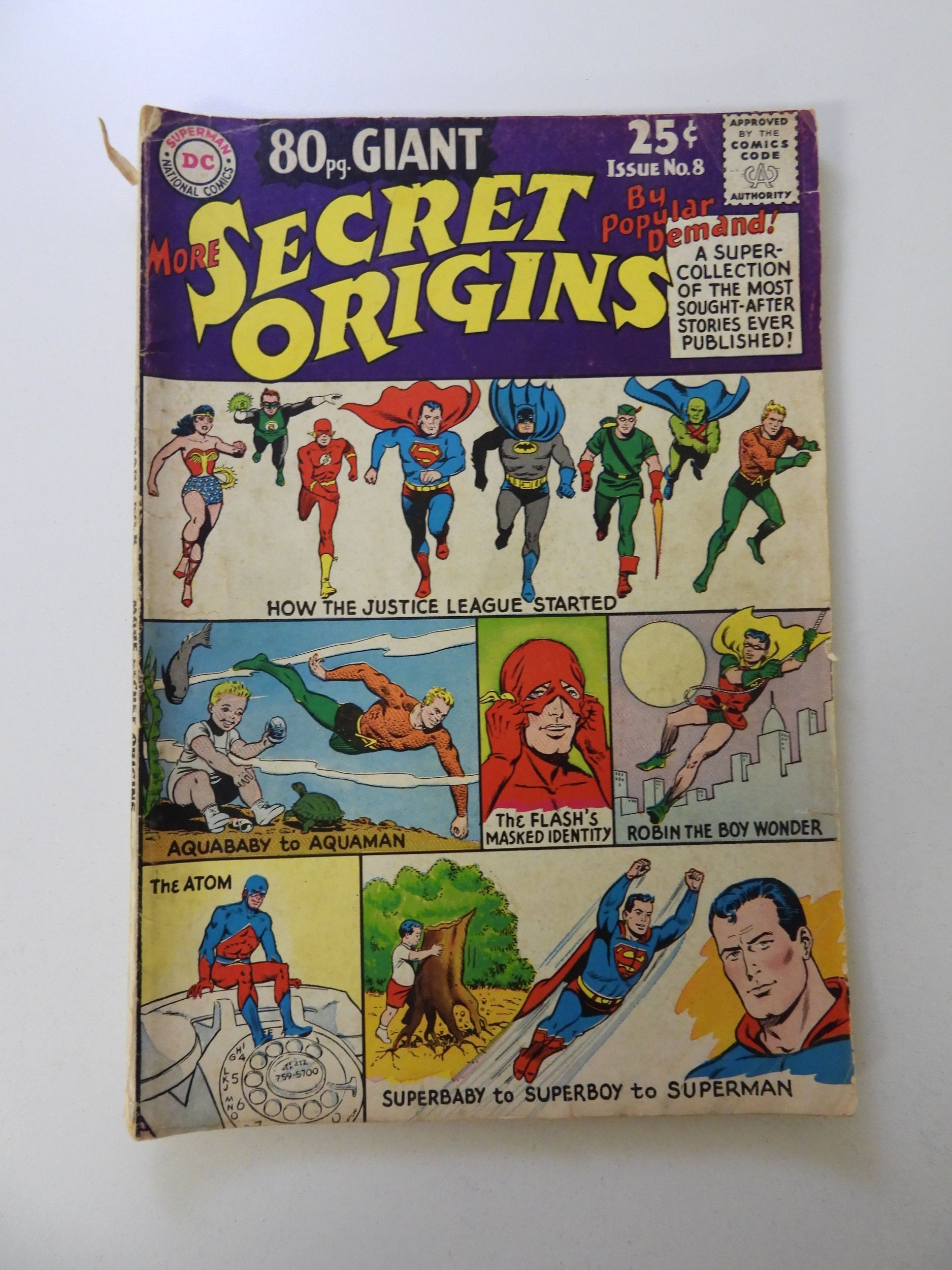 80 pg. Giant #8 VG condition 1" cumulative spine split | Comic Books ...