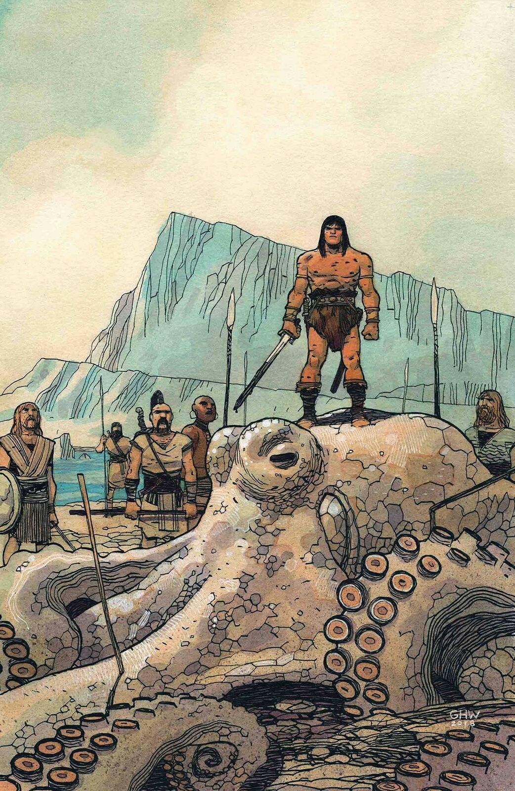 Conan the Barbarian #5 Walta VAR | Comic Books - Modern Age, Marvel ...