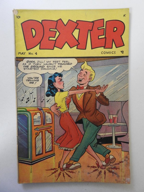 Dexter Comics #4 GD+ Condition! Moisture damage, Mold | Comic Books ...