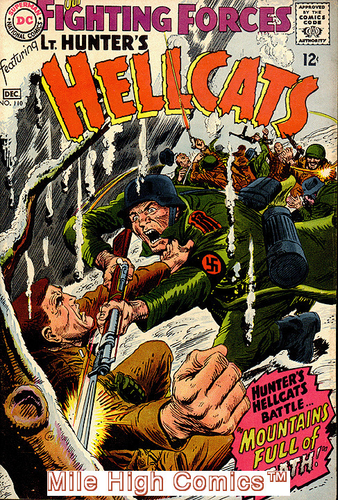 OUR FIGHTING FORCES (1954 Series) #110 Very Good Comics Book | Comic ...