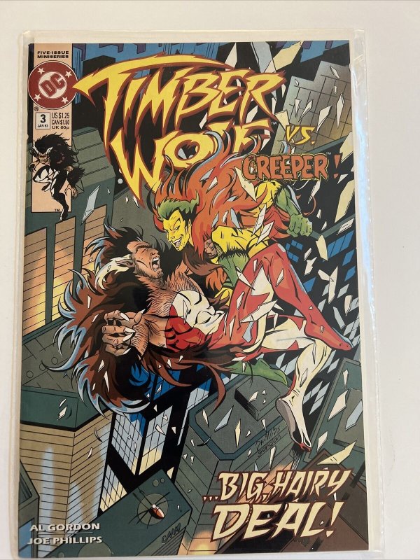 TIMBER WOLF DC Comic Issues #1-5 1992 Full Miniseries Gordon Phillips ...