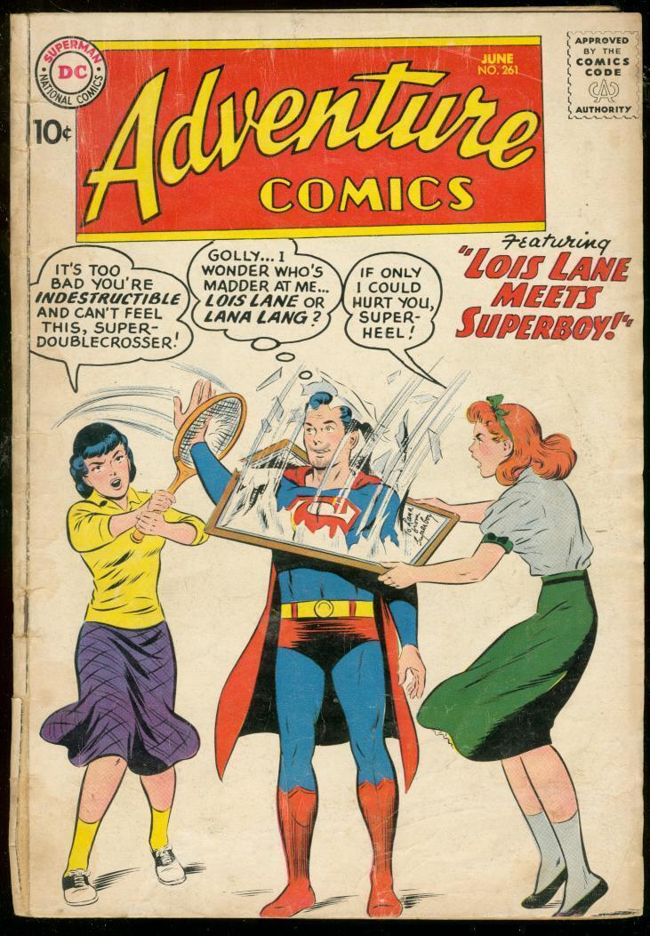 Adventure--#261--1959--COMIC BOOK--DC--G+ | Comic Books - Silver Age ...