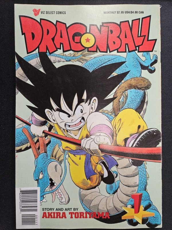 Dragon Ball #1 Vf- 1st Print Akira Toriyama Viz Comics RARE HTF 1985 ...