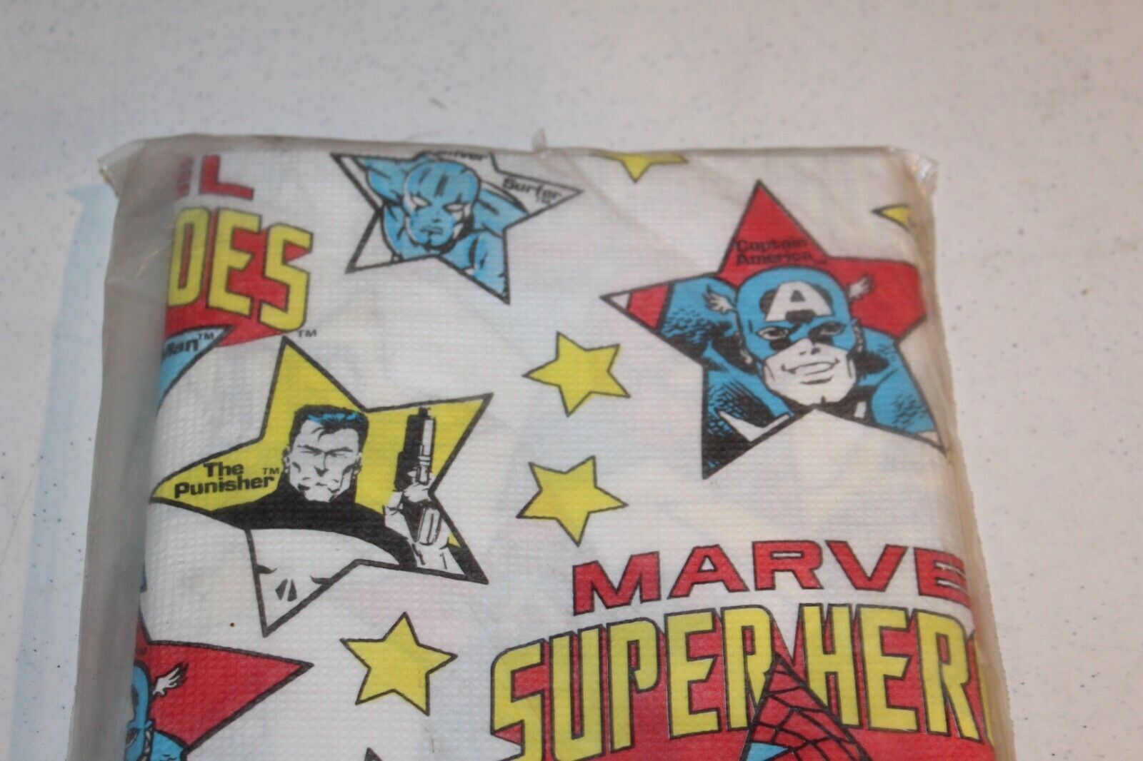 SEALED 1990 VTG Marvel Comics Table Cover 54" x 96" Spider-man Hulk ...