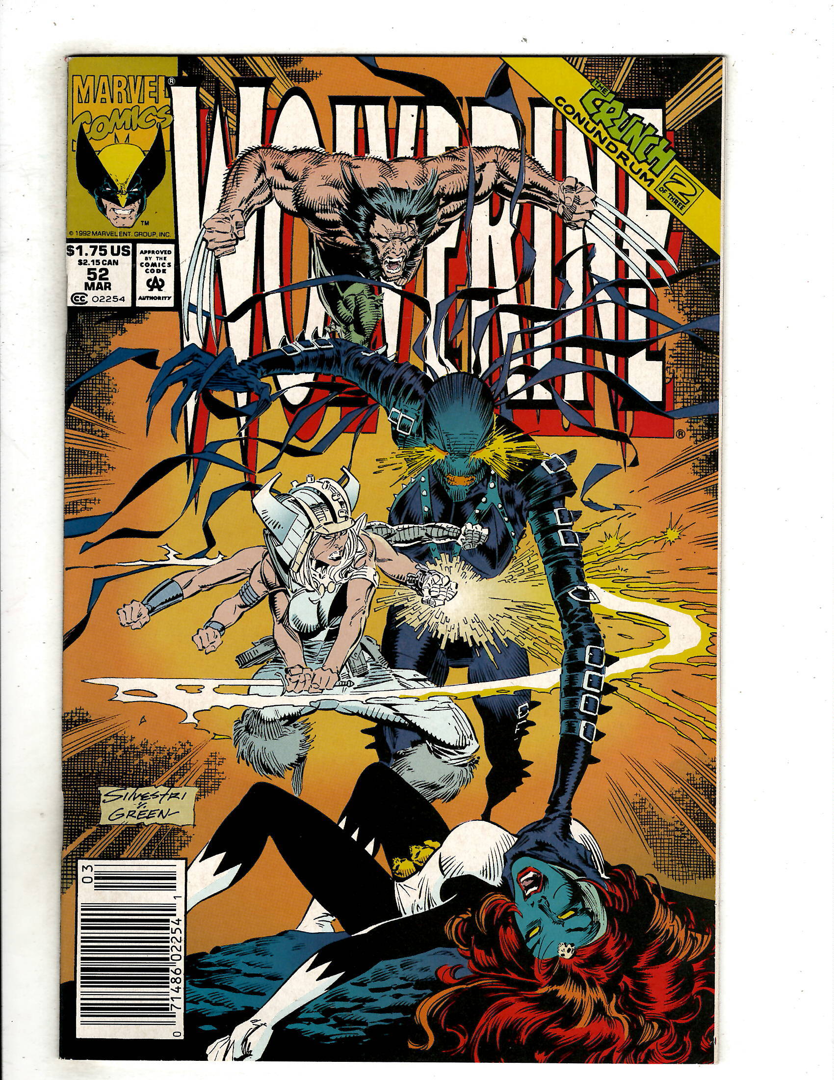 Wolverine #52 (1992) OF28 | Comic Books - Modern Age, Marvel / HipComic