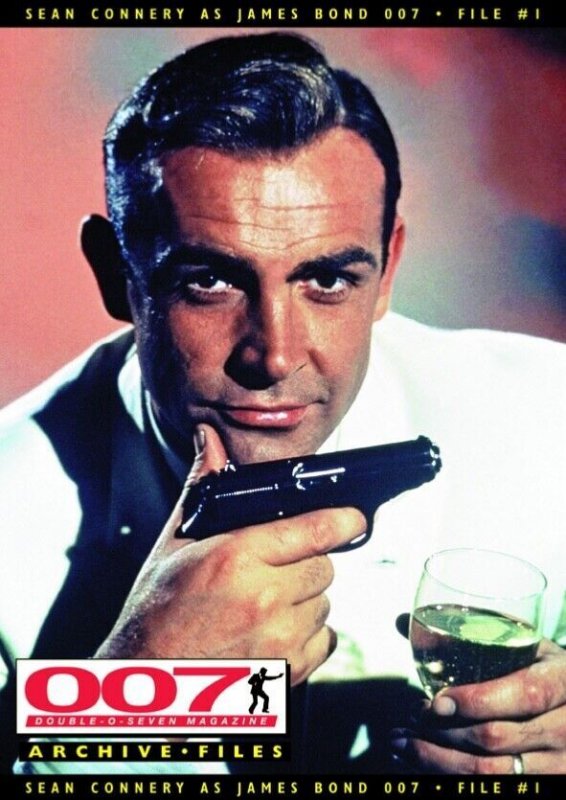 James Bond 007 Magazine Archive Files Sean Connery as James Bond File ...