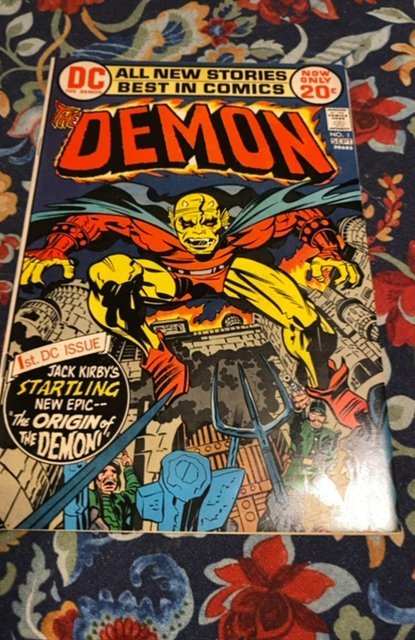 The Demon #1 (1972)the origin of the demon -Jack Kirby VF | Comic Books ...