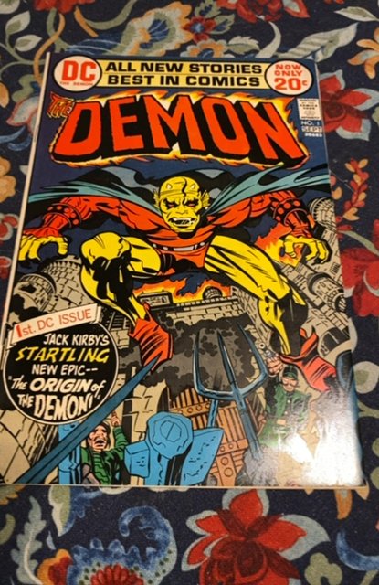 The Demon #1 (1972)the origin of the demon -Jack Kirby VF | Comic Books ...