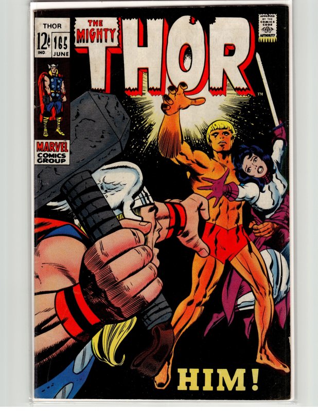 Thor #165 (1969) Thor [Key Issue] | Comic Books - Silver Age, Marvel ...
