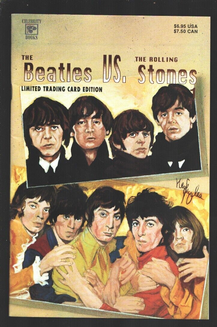 Beatles Vs. The Rolling Stones #1 1992-#678 of 2000-limited edition-1st ...