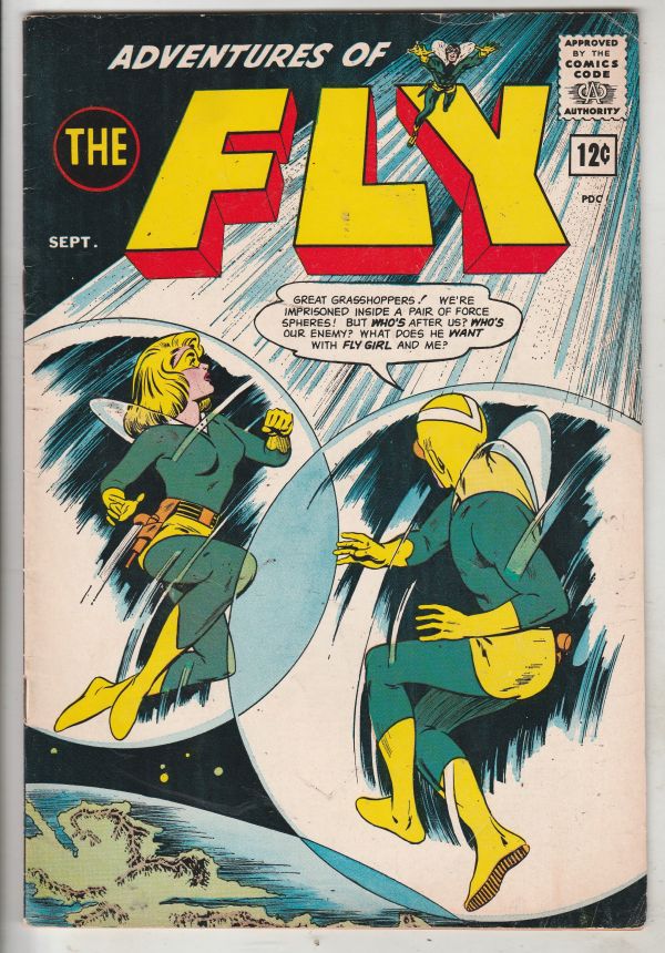 Adventures of the Fly #27 (Sep-68) VG/FN+ Mid-Grade The Fly, Fly-Girl ...