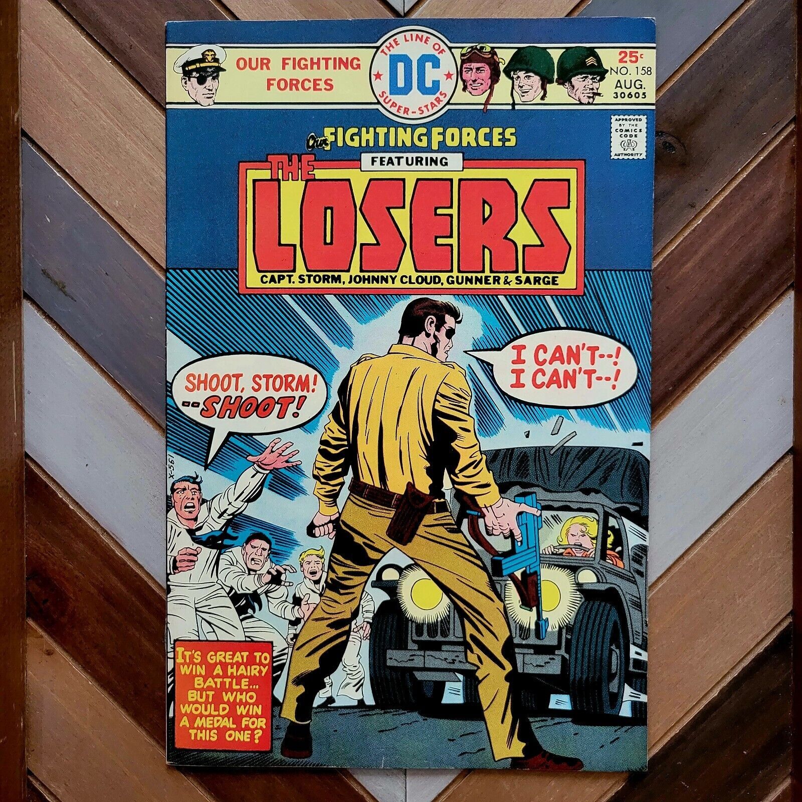 OUR FIGHTING FORCES #158 VF (DC 1975) JACK KIRBY Story & Art + Panama ...