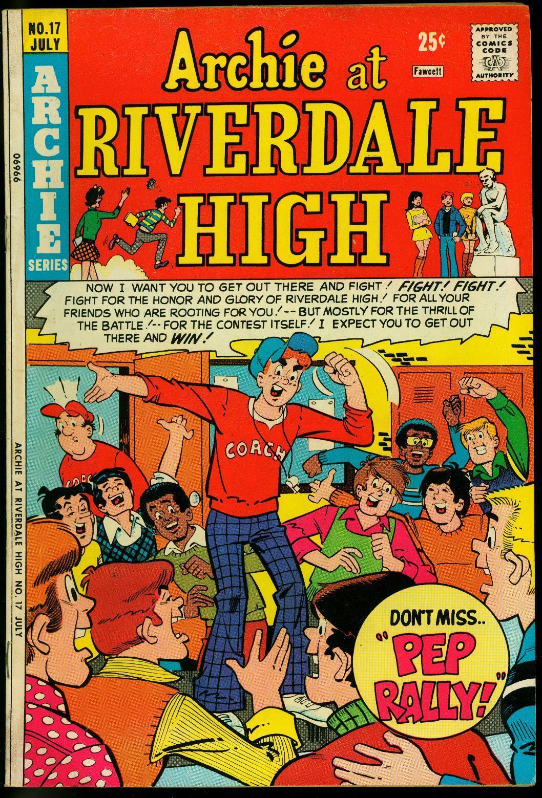 Archie At Riverdale High--#17--1974--COMIC BOOK--Archie--FN | Comic ...