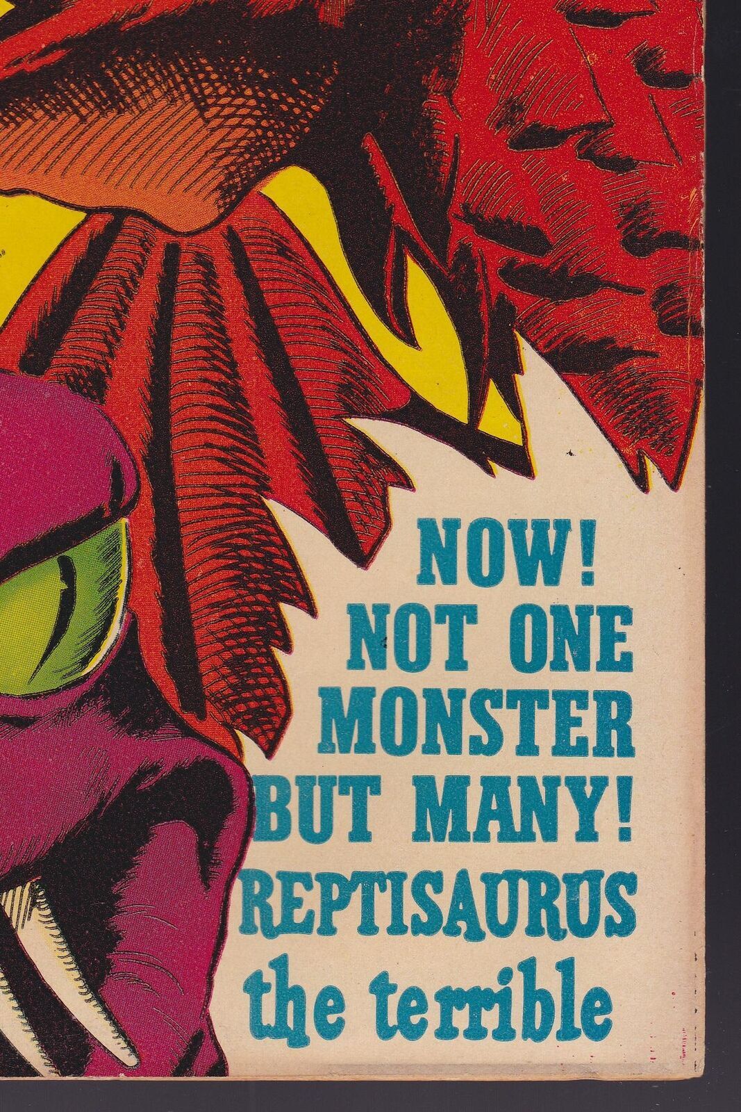 Reptisaurus #3 (Jan 1962) 5.5 FN- Charlton Kaiju Monster Comic | Comic ...