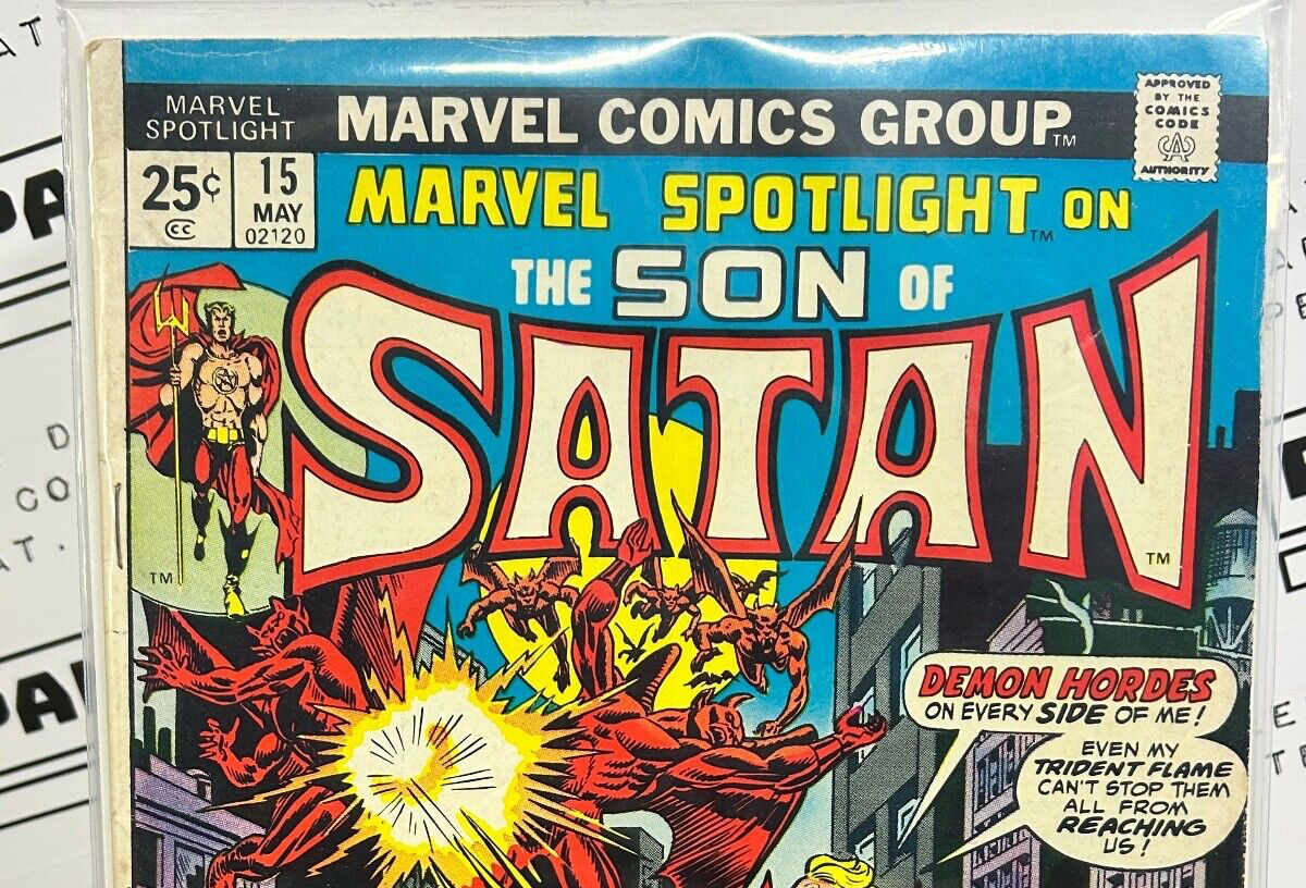 Marvel Spotlight : Son of Satan #15 (1974) Marvel Comics | Steve Gerber ...