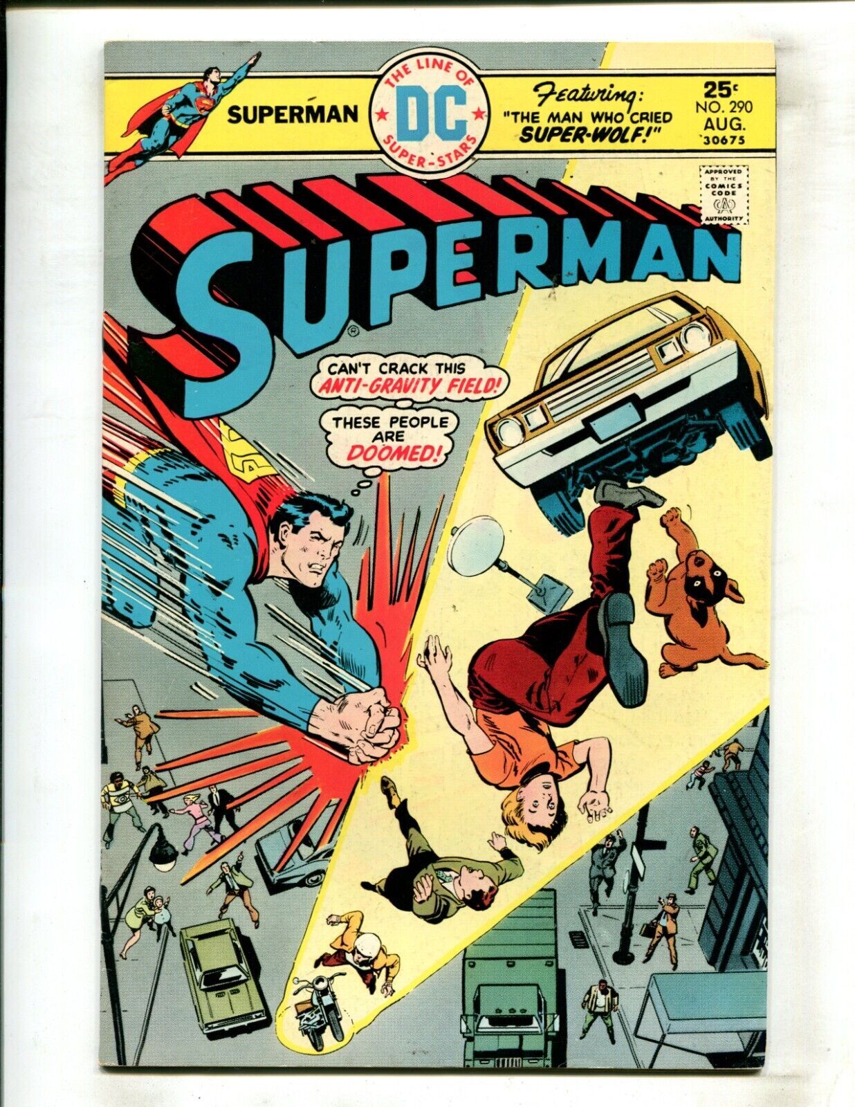 Superman #290 (8.0) the MAN WHO Cried Super-Wolf!! 1975 | Comic Books ...