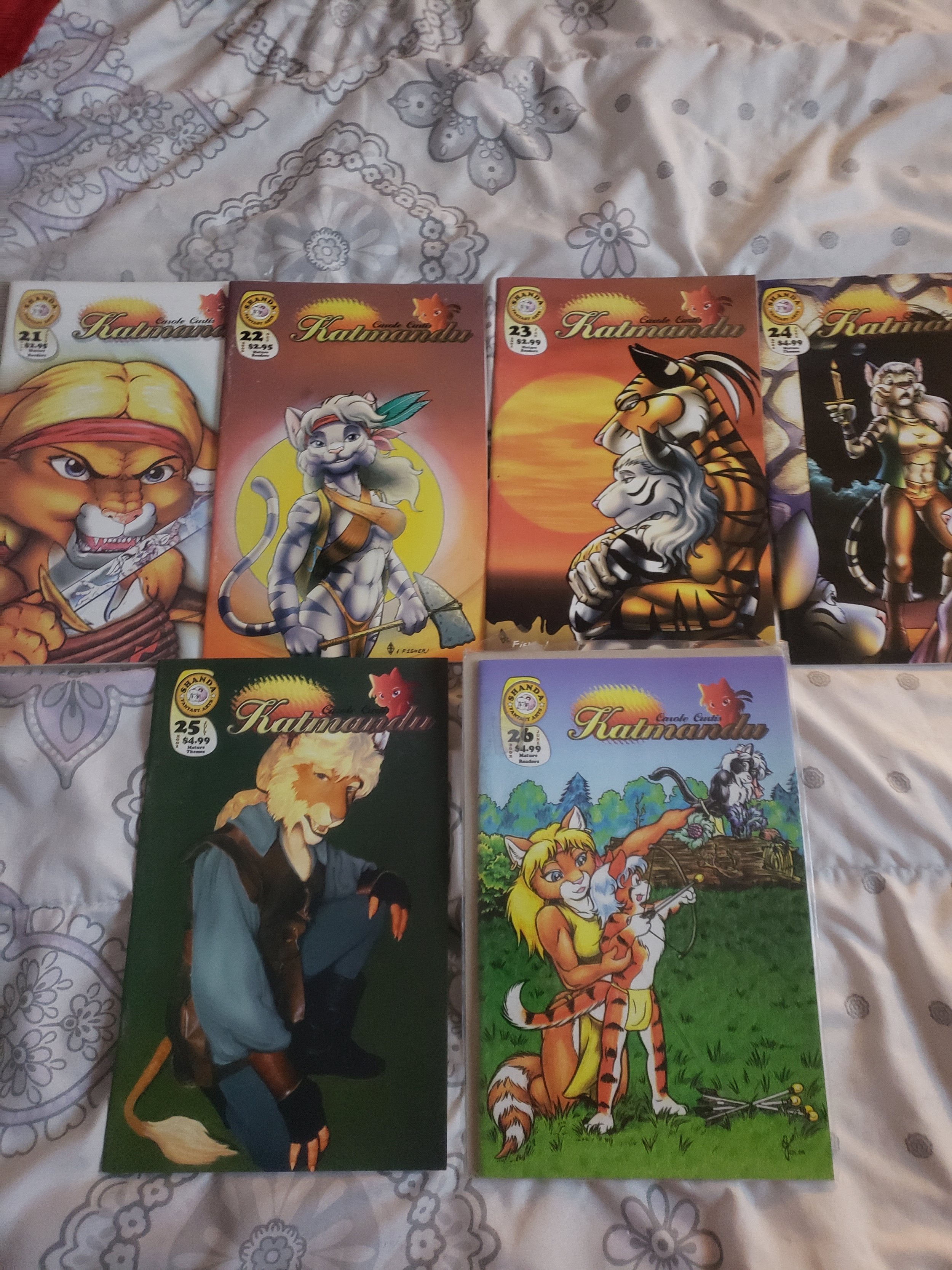 ADULT ONLY-- Katmandu Shanda Fantasy Arts (Issue 14-28, 30-32, 34,35) Comic Book | Graphic ...
