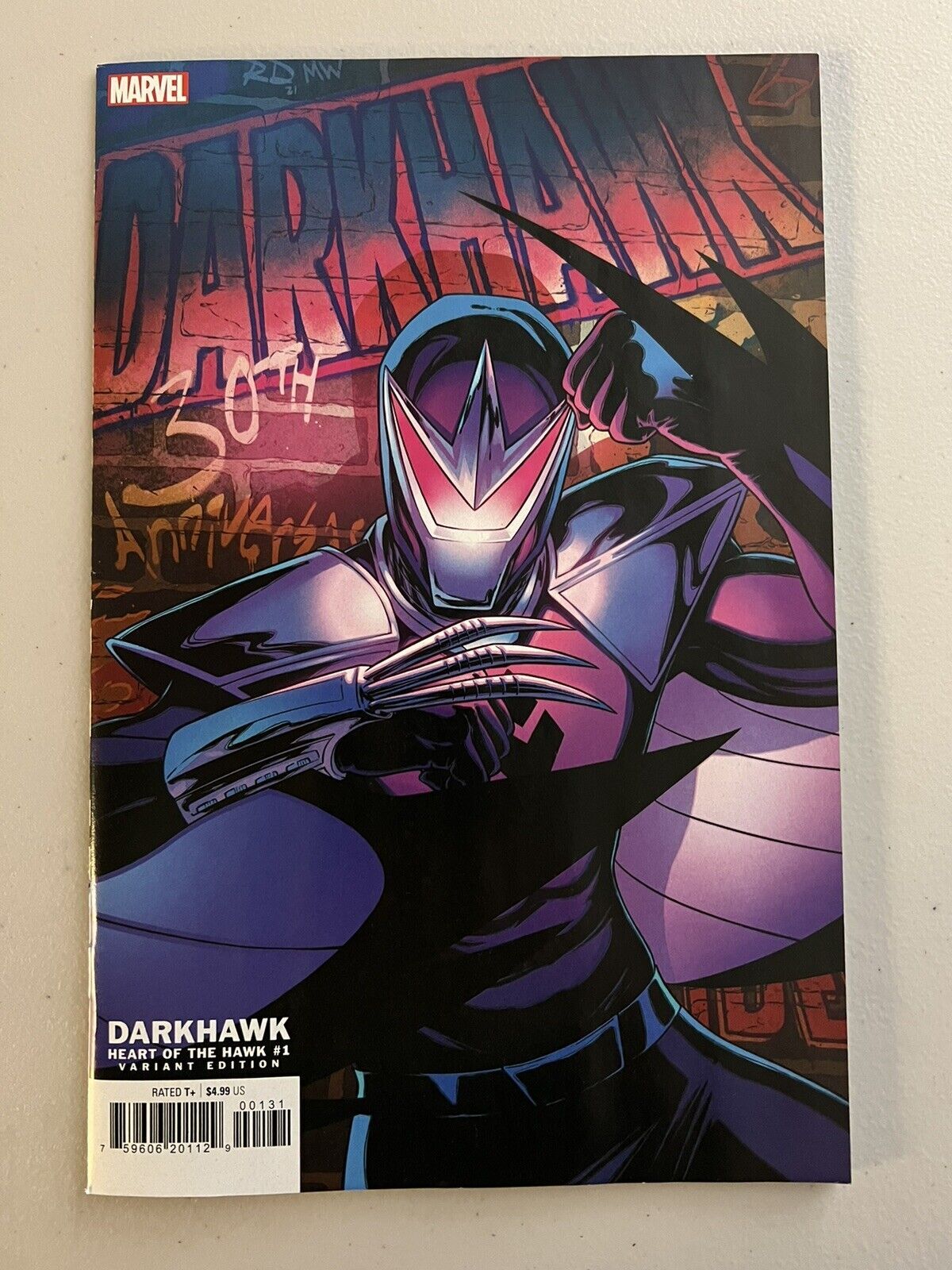Darkhawk Heart of the Hawk 1C Dauterman Variant VF 2021 | Comic Books ...