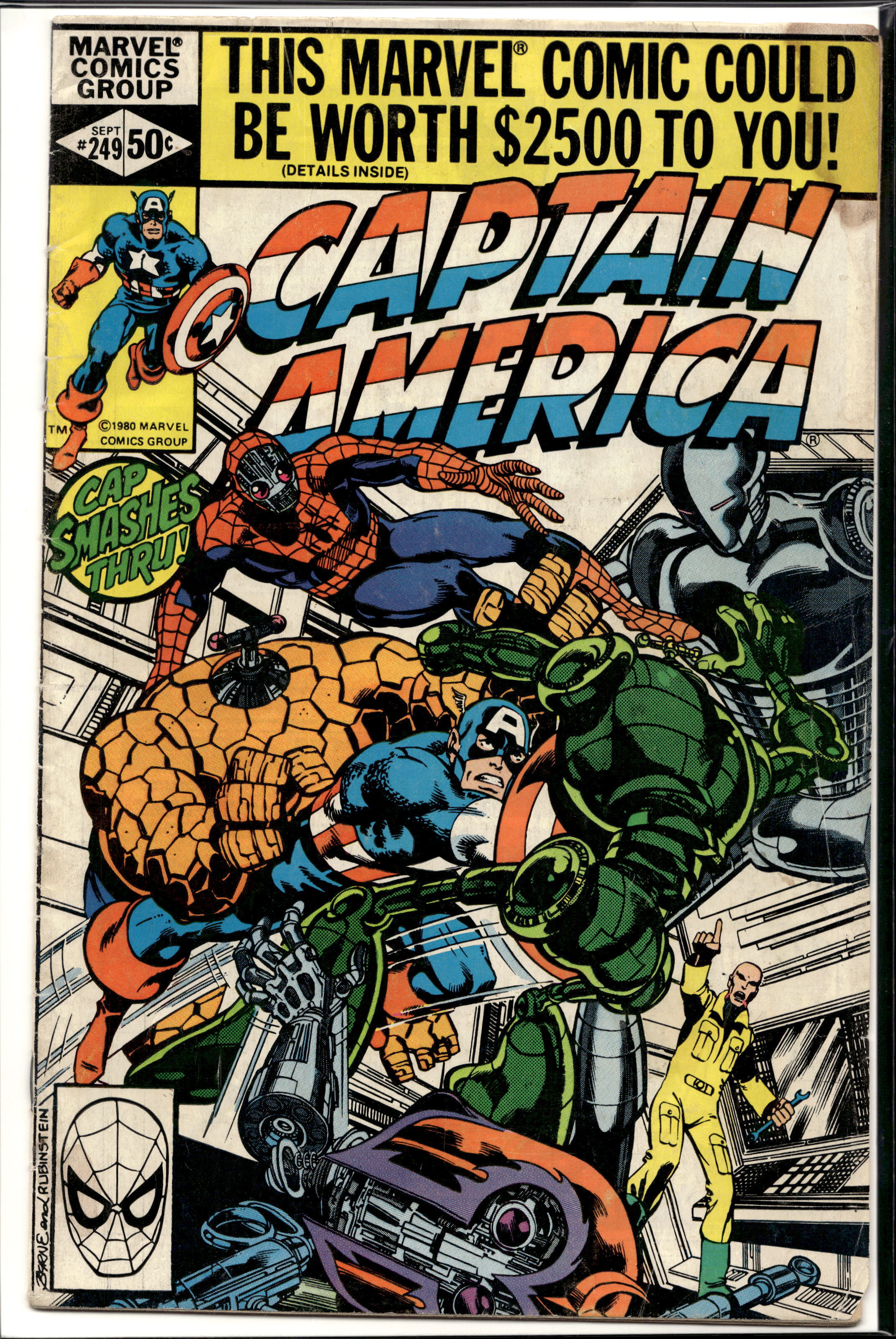 Captain America #249 (1980) Captain America | Comic Books - Bronze Age ...